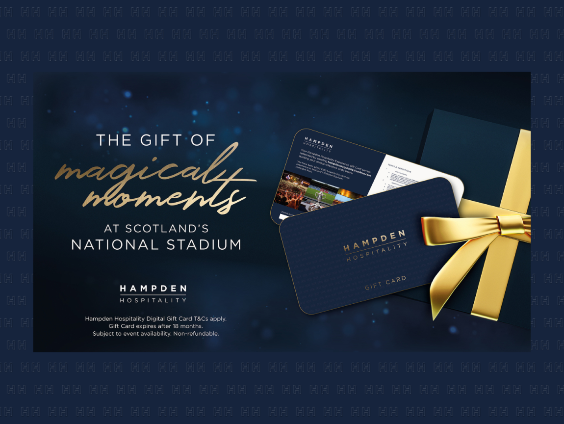HAMPDEN HOSPITALITY GIFT CARD | Hampden Park