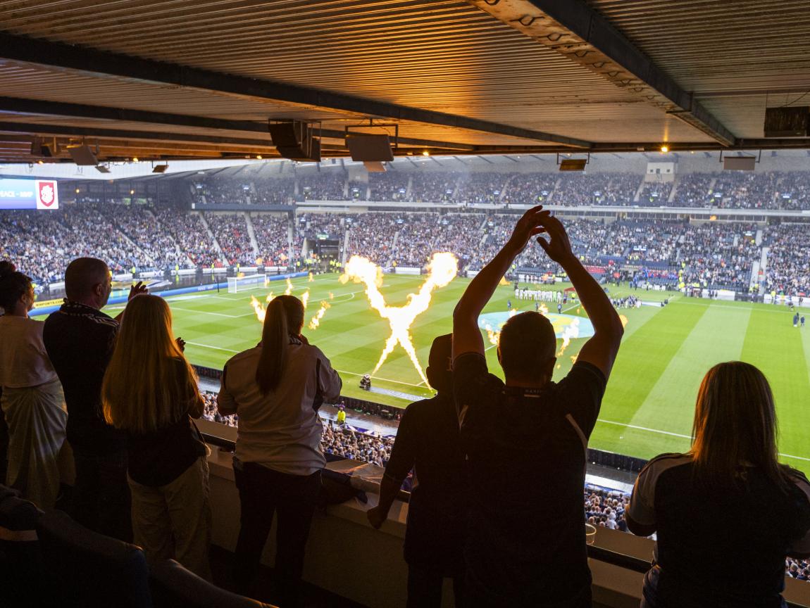 SCOTLAND V FINLAND - THE TERRACE | Hampden Park