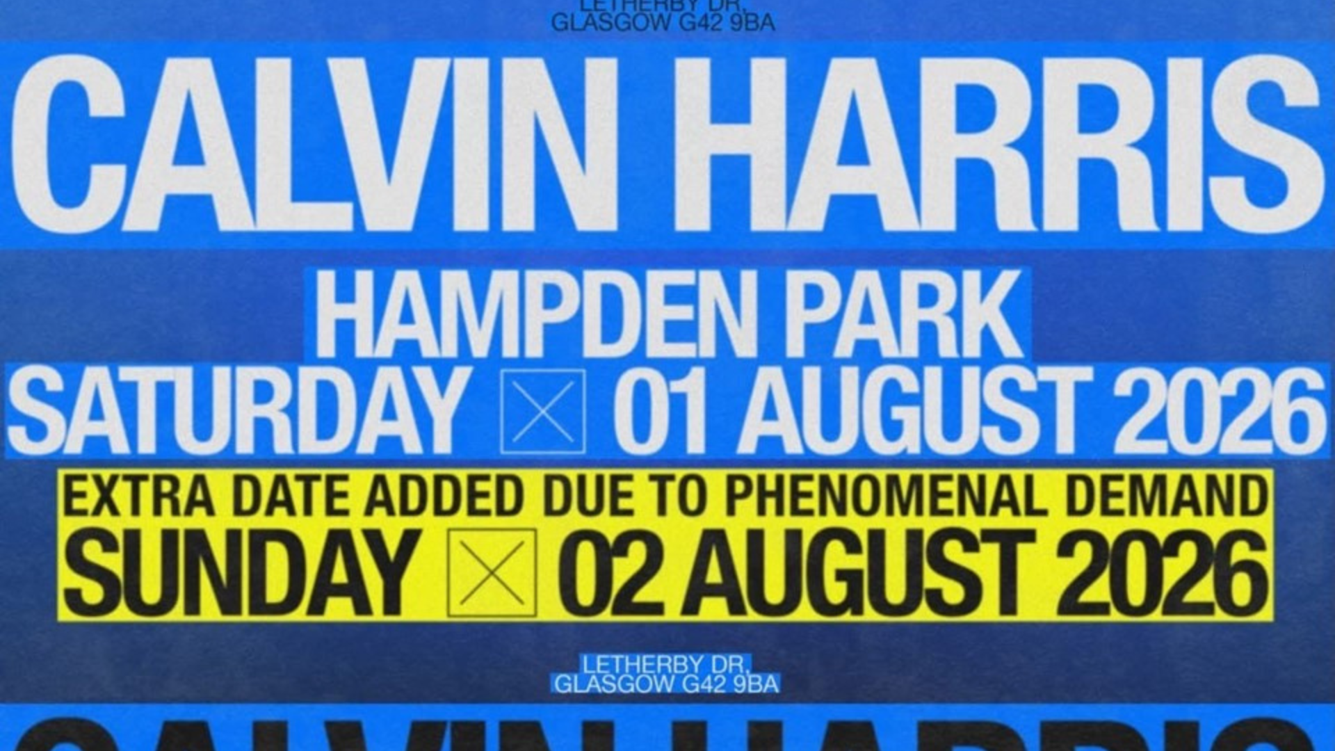 CALVIN HARRIS | Hampden Park