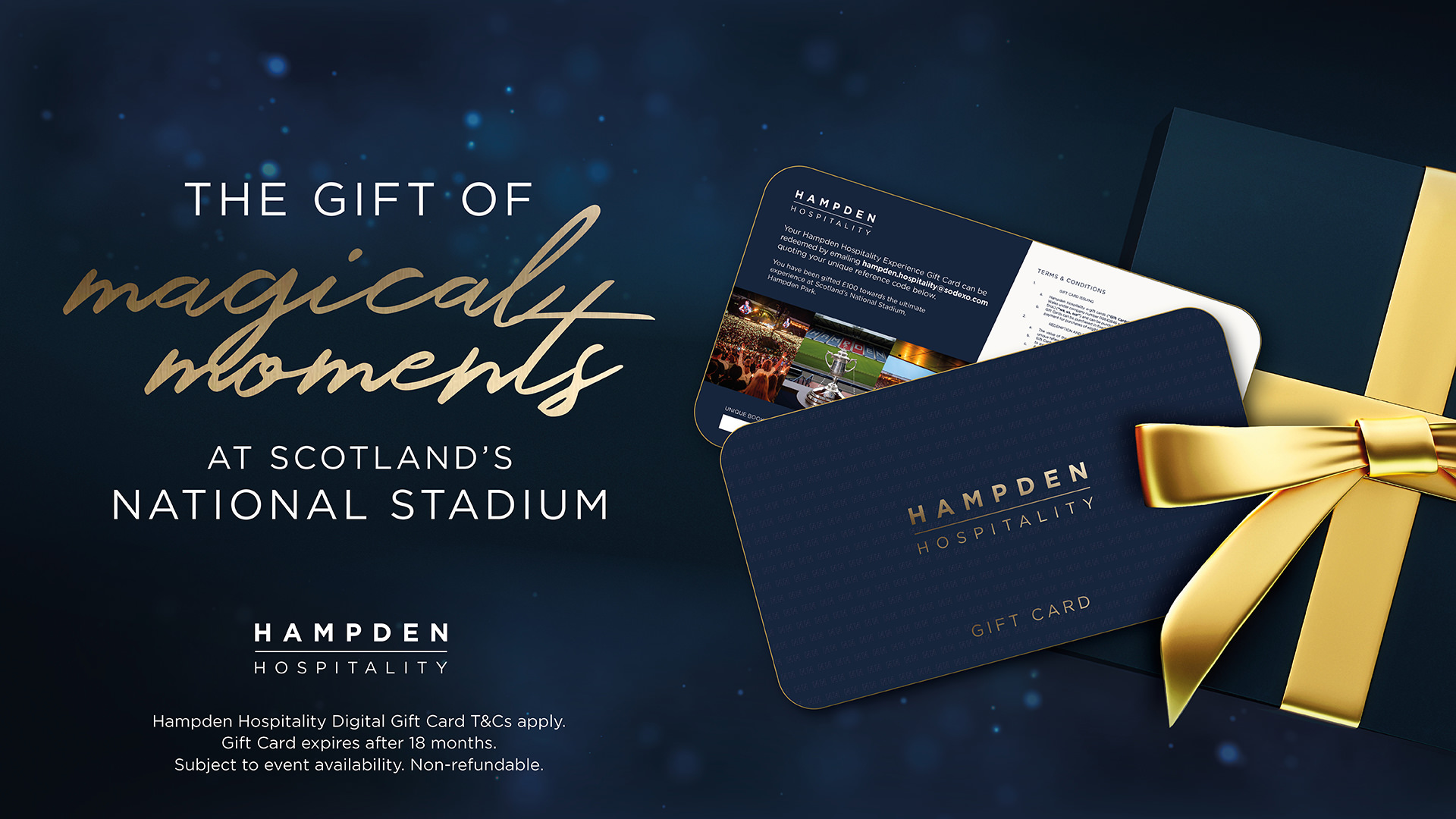HAMPDEN HOSPITALITY GIFT CARD | Hampden Park
